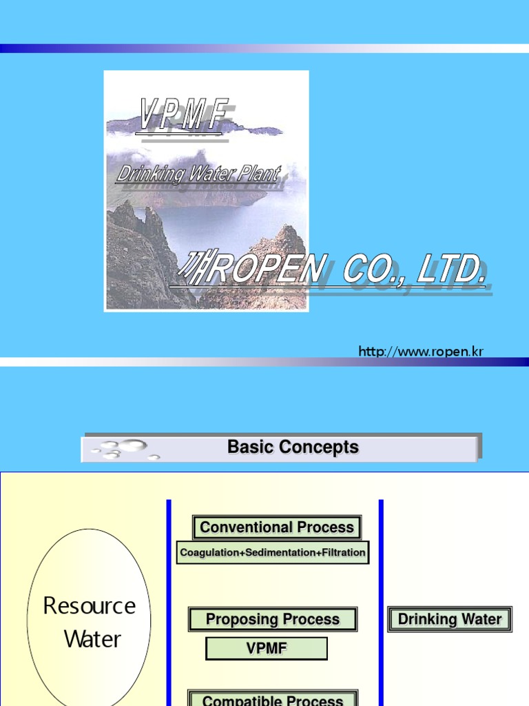 Presentation (Drinking Water) | PDF | Sewage Treatment | Water Purification
