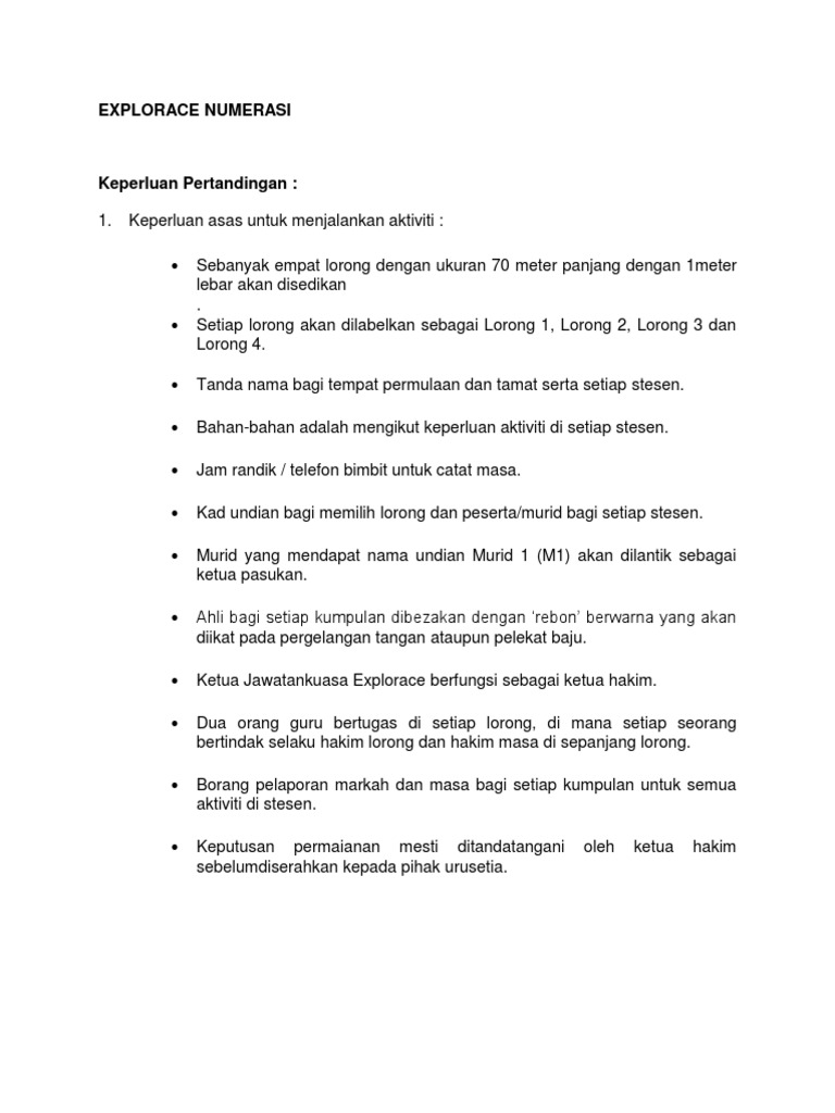 PANDUAN EXPLORACE NUMERASi | PDF