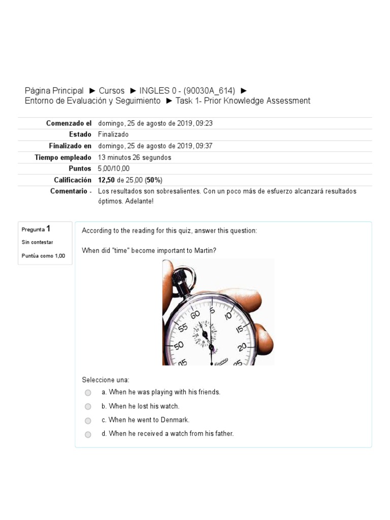 Task 1 - Prior Knowledge Assessment | PDF | Food And Drink | Foods