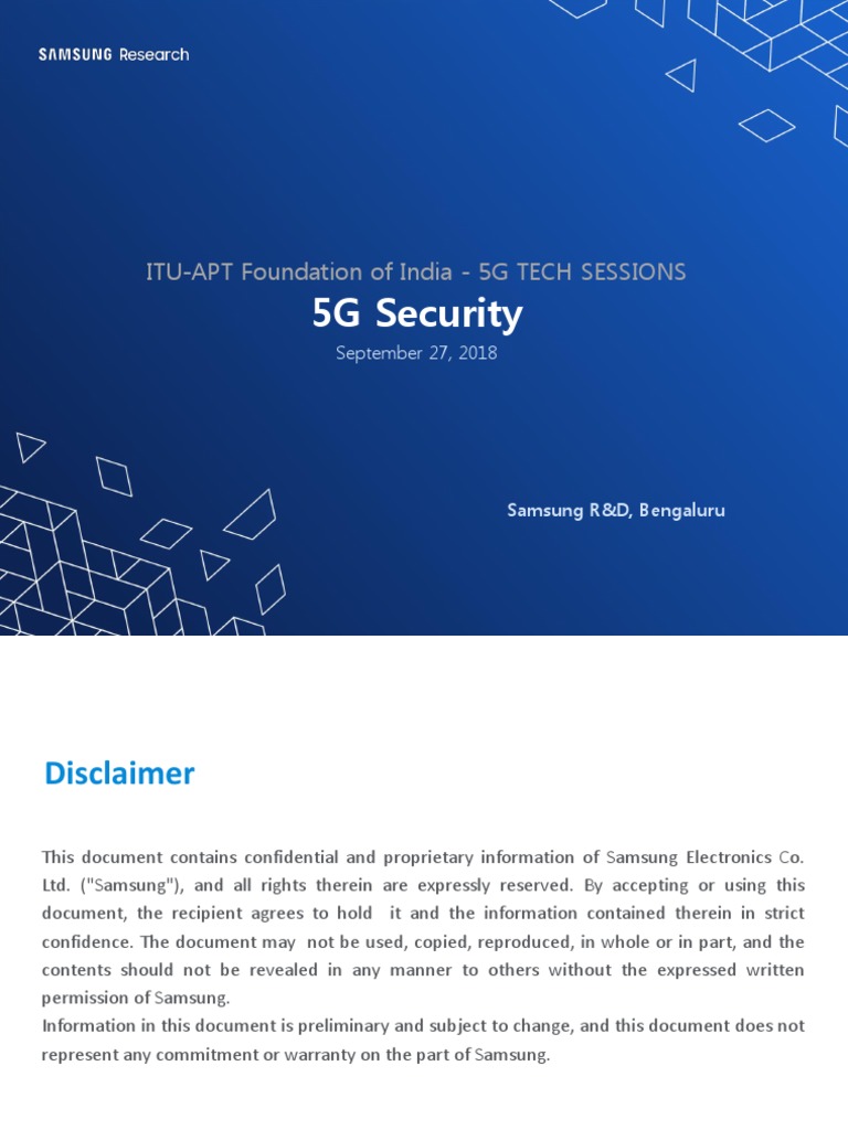5G Security | Transport Layer Security | Internet Protocols
