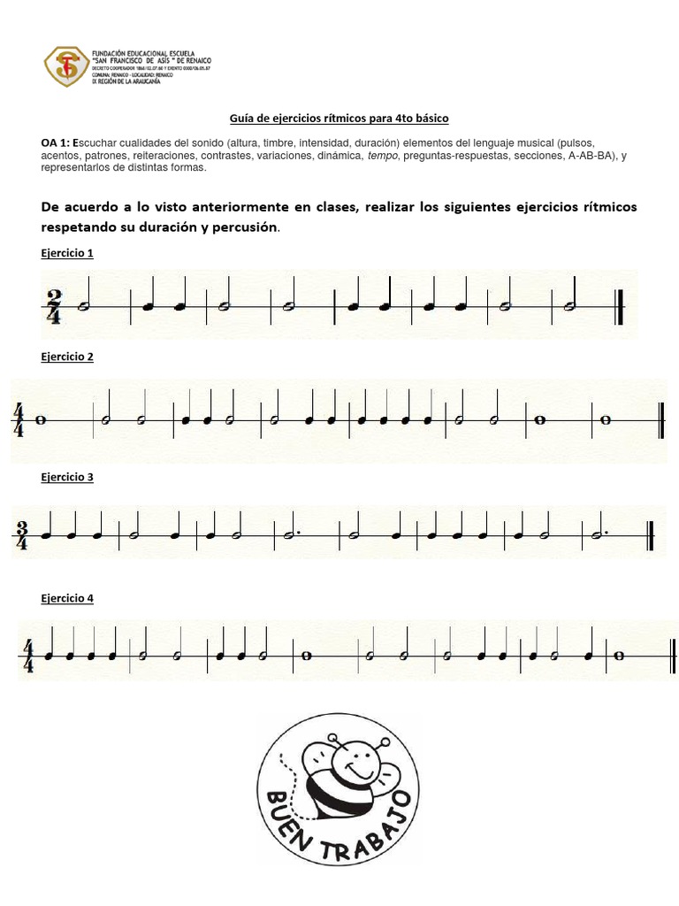 4to BASICO RITMICO | PDF