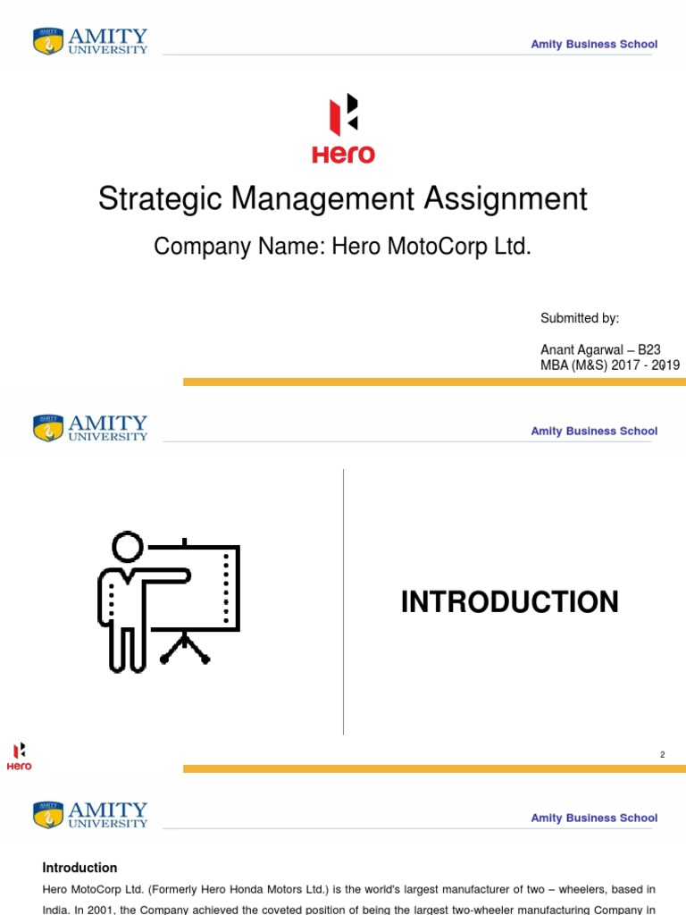 Strategic Management Individual Assignment | PDF | Strategic Management ...