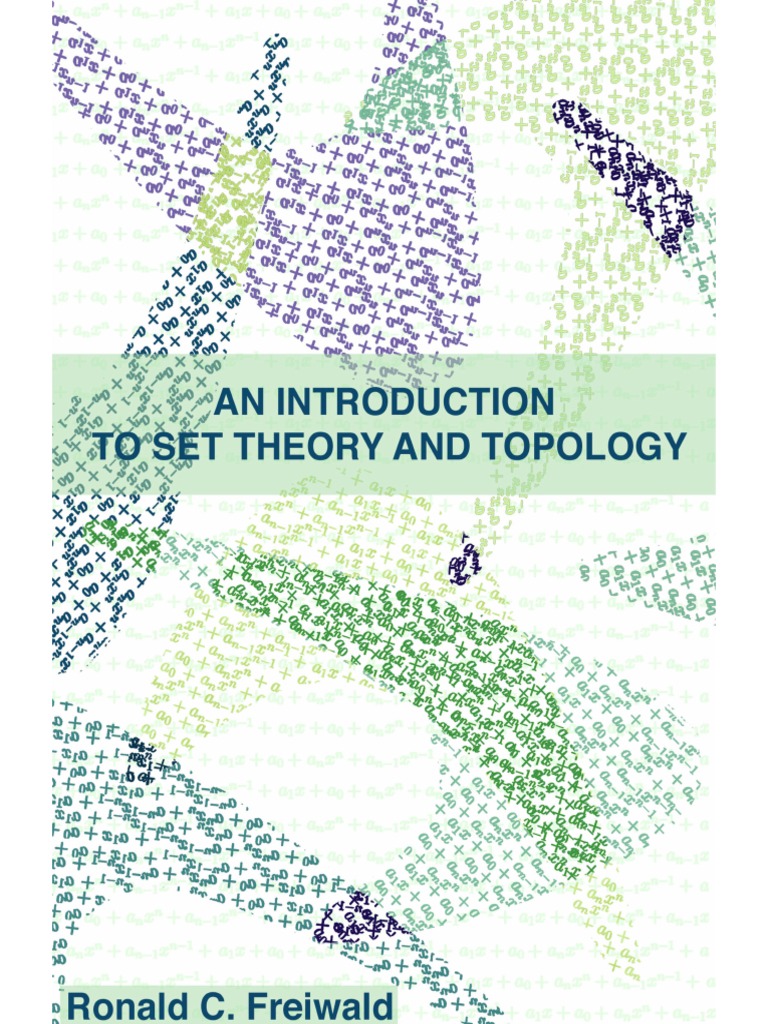 An Introduction To Set Theory and Topology PDF | PDF | Set (Mathematics ...