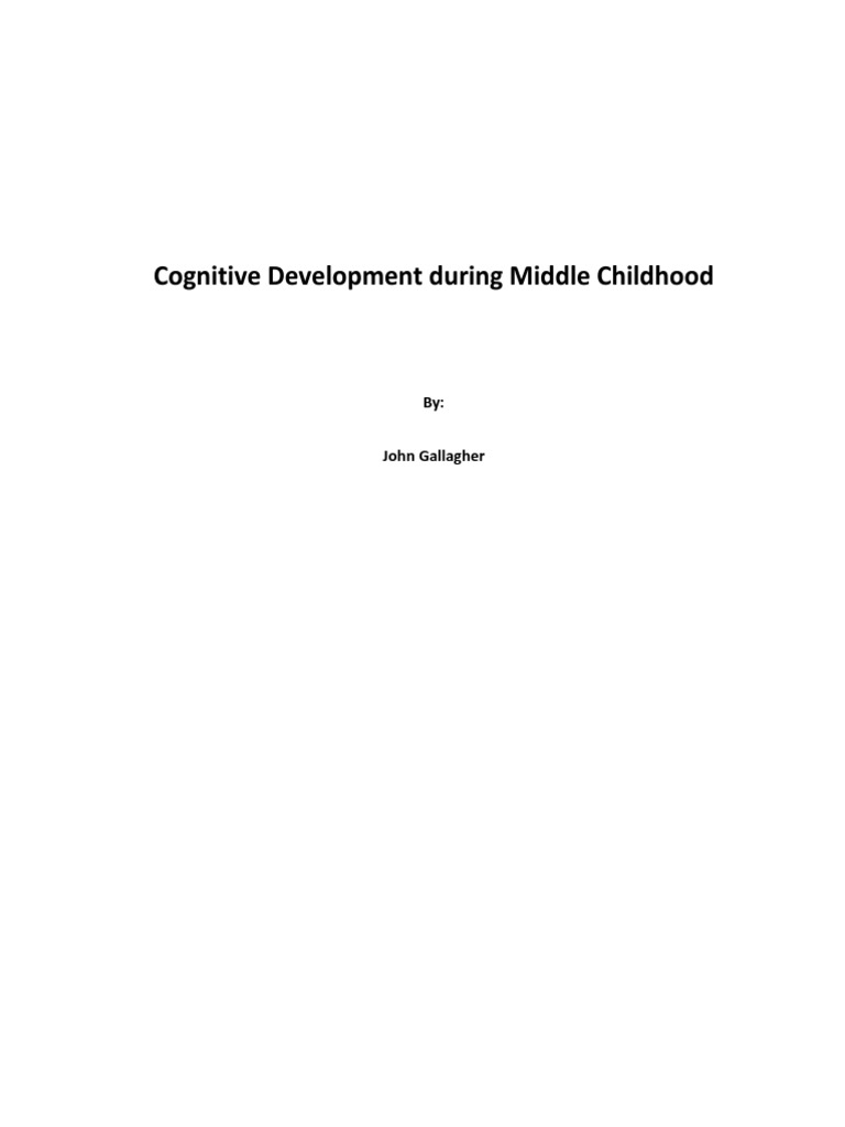 Cognitive Changes in Middle Adulthood | PDF | Intellectual Giftedness ...