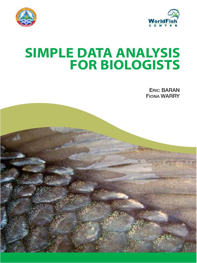Simple Data Analysis For Biologists | PDF | Data Analysis | Spreadsheet