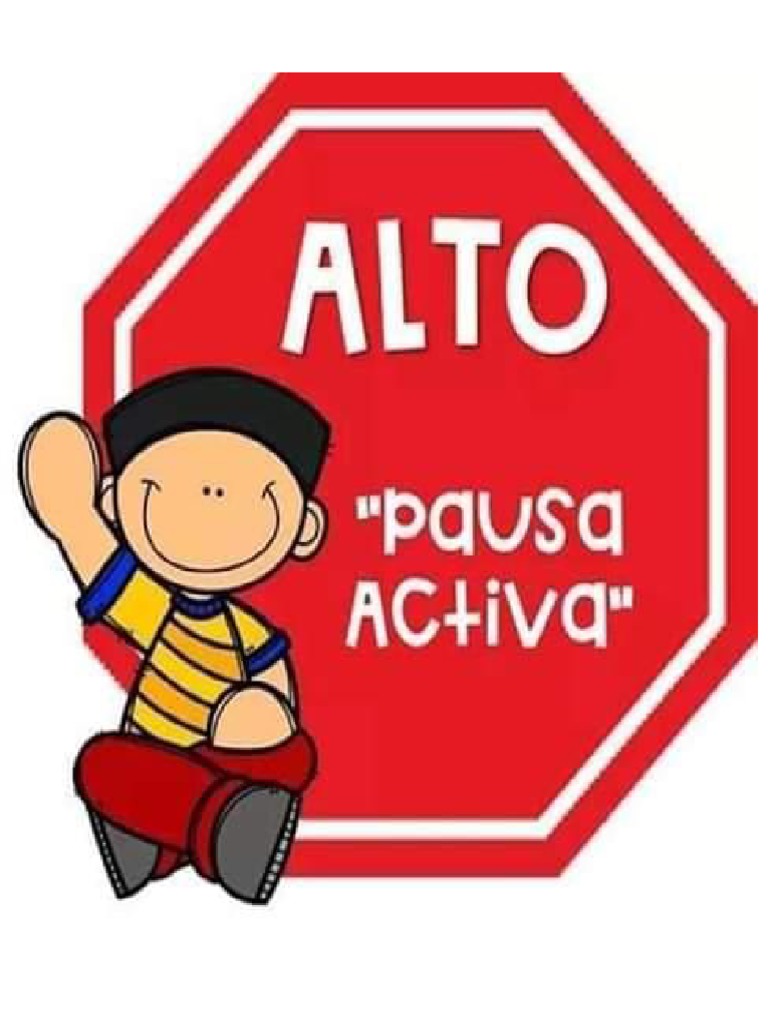 Letrero Pausa Activa | PDF