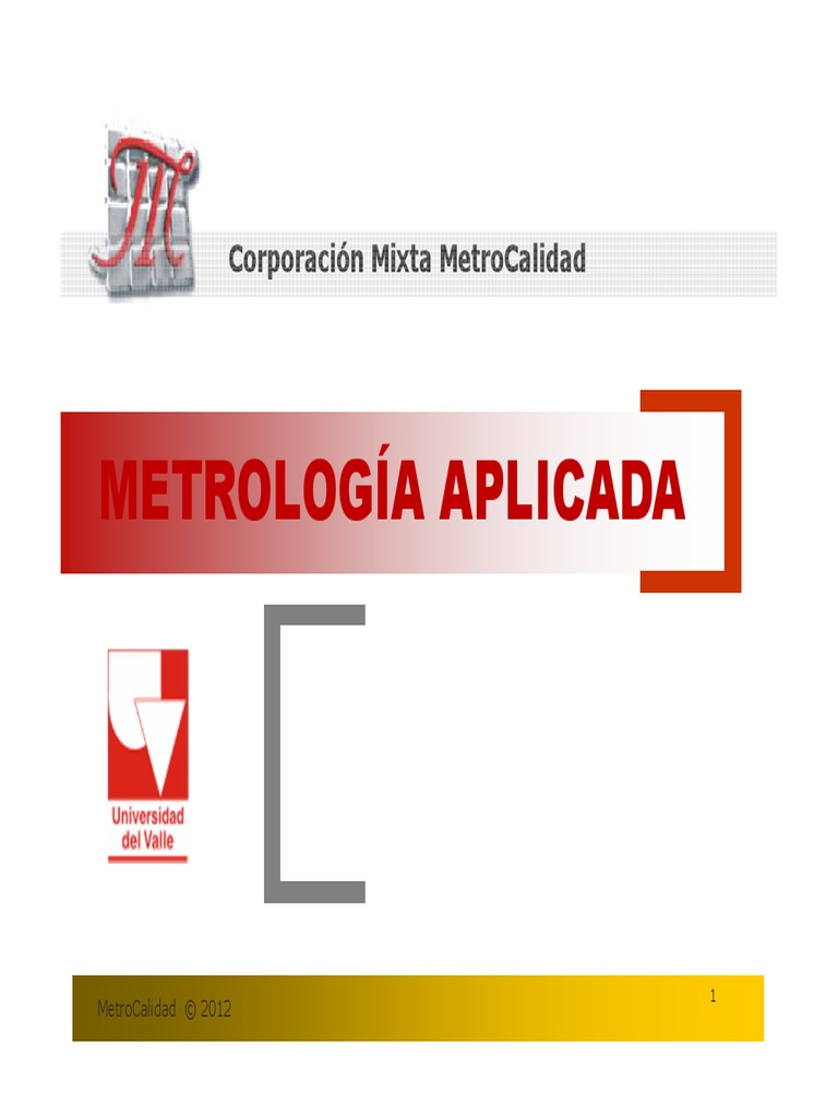 Conceptos Metrología | PDF | Metrología | Exactitud y precisión