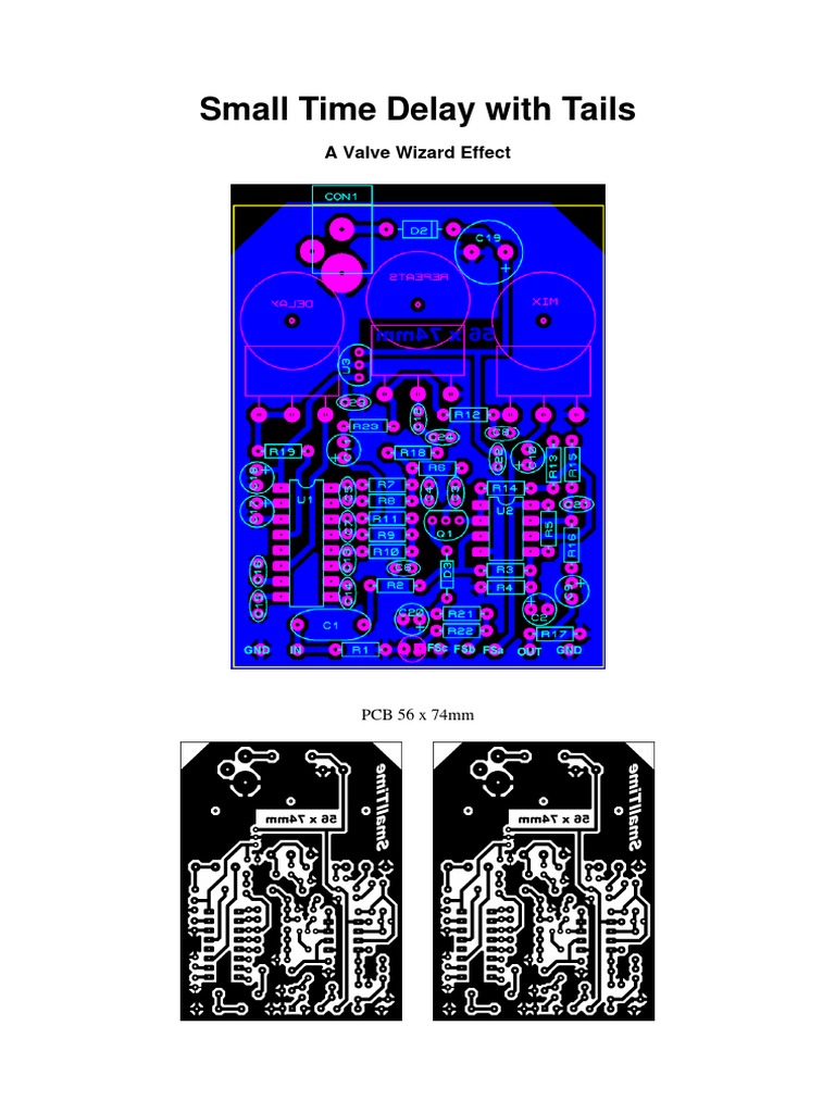 Small Time Delay With Tails: A Valve Wizard Effect | PDF ...