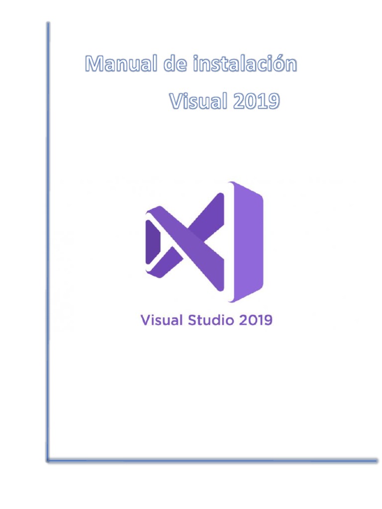 Manual de Instalacion Visual | PDF | Microsoft Visual Studio ...