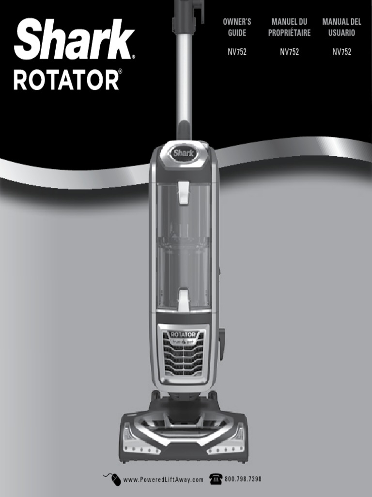 Shark Manual | PDF | Aspirateur | Gaz