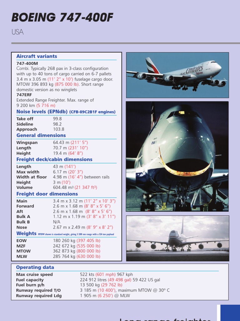 B747F 400 | PDF | Jet Aircraft | Aviation