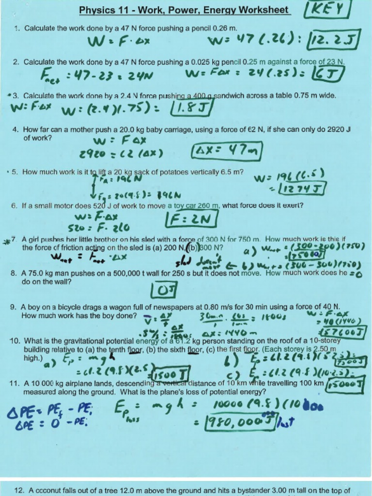 Chapter 7 Physics | PDF
