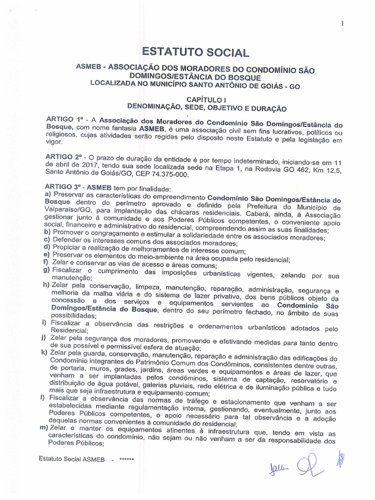 Estatuto Social | PDF