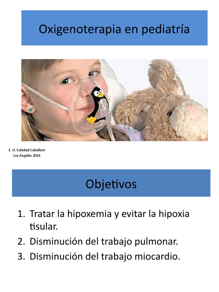Oxigenoterapia Pediatria | PDF | Oxígeno | Medicina