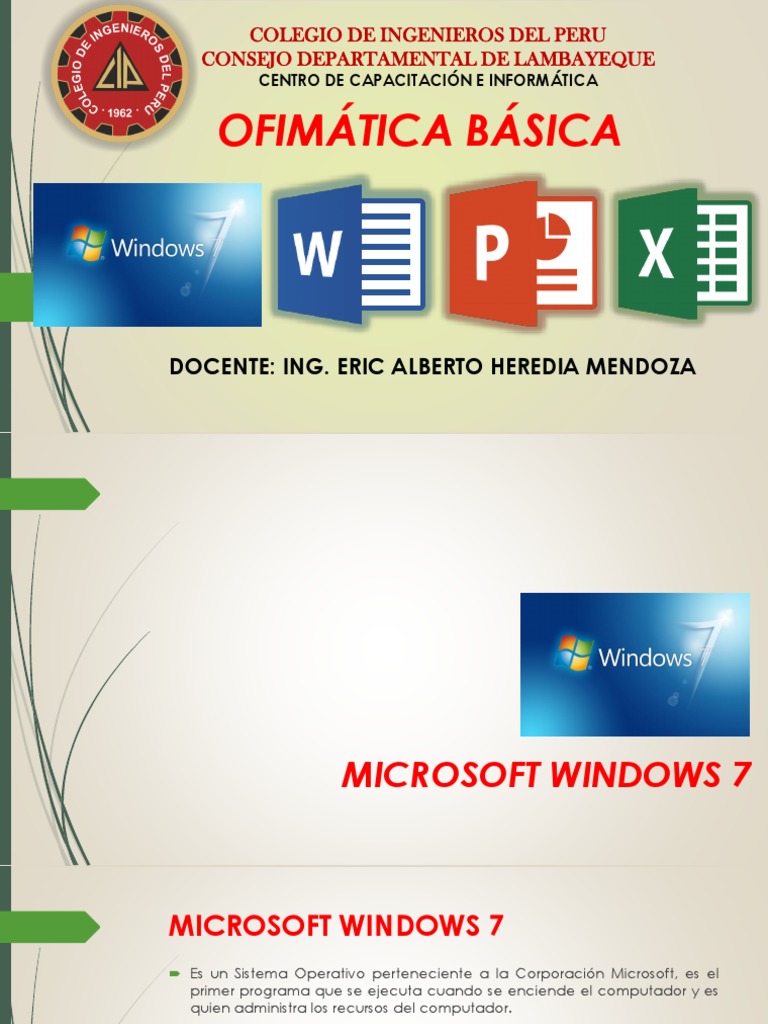 Ofimática básica con Microsoft Windows 7 y Microsoft Word 2013 | PDF ...