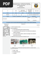 EVALUACIÓN DIAGNÓSTICA ECA 1ro BACHILLERATO | PDF | Bailes