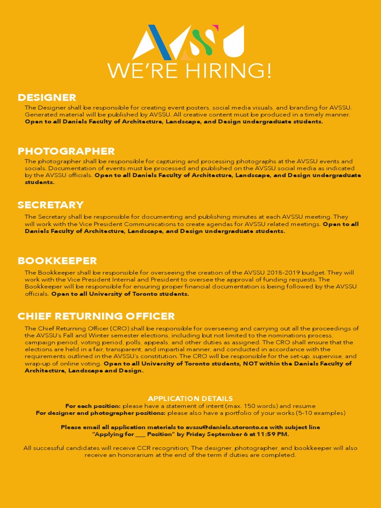 Hiring September | PDF | Design | Public Sphere