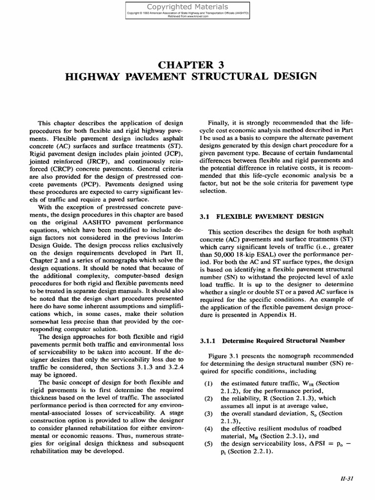 Highway Pavement Structural Design: (JRCP) | PDF | Road Surface | Road