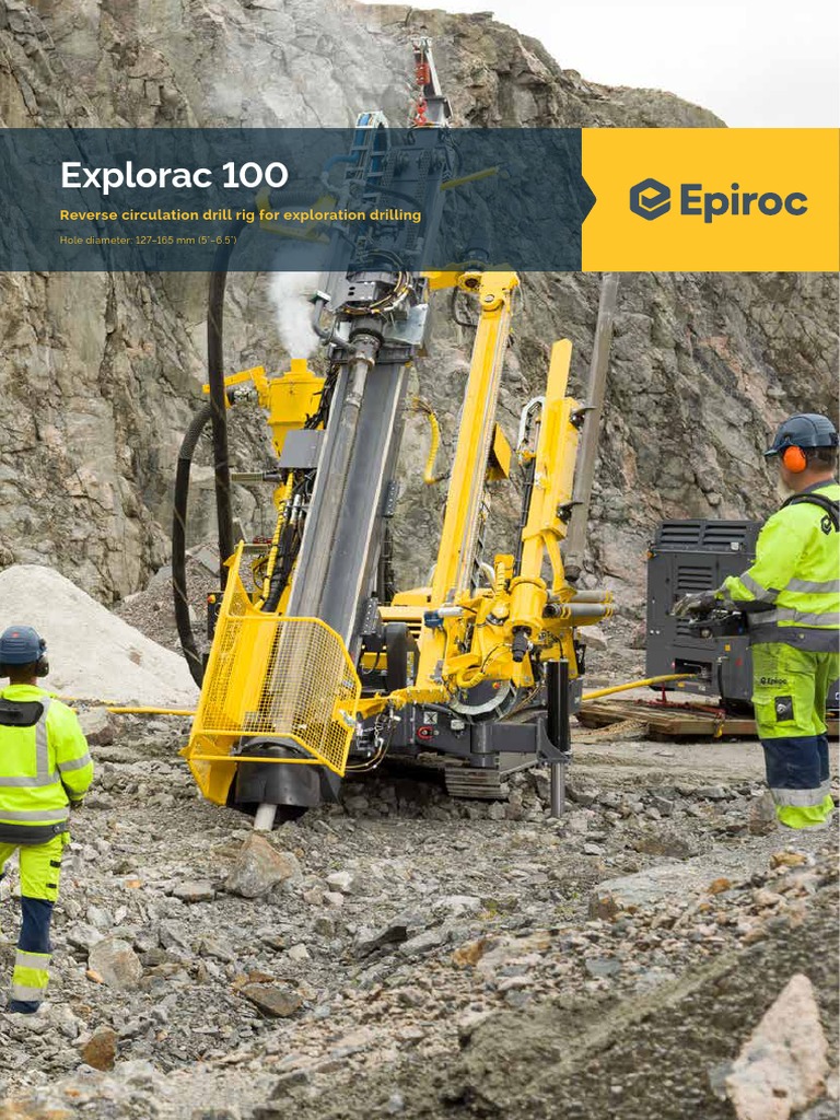 Explorac 100 | PDF | Drilling Rig | Mechanical Engineering