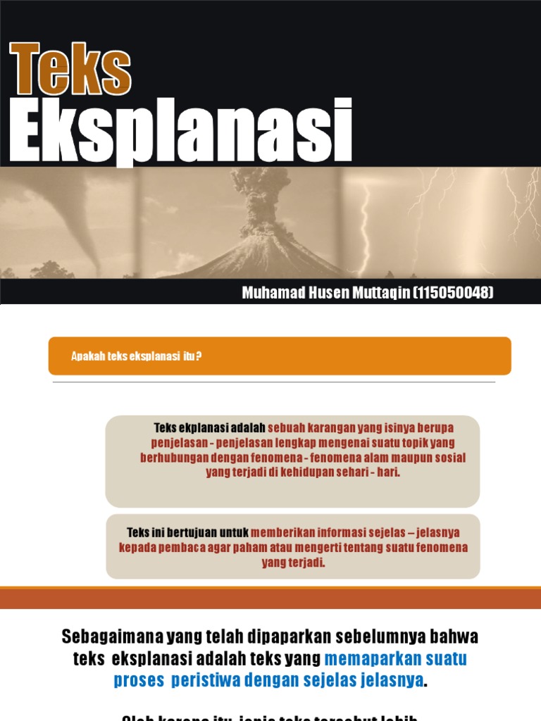 Explanation Text | PDF | Seni & Disiplin Bahasa