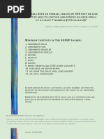 Sopep Equipment | PDF