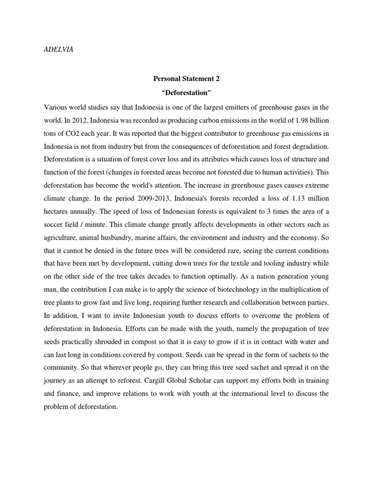 Personal Statement 2 | PDF