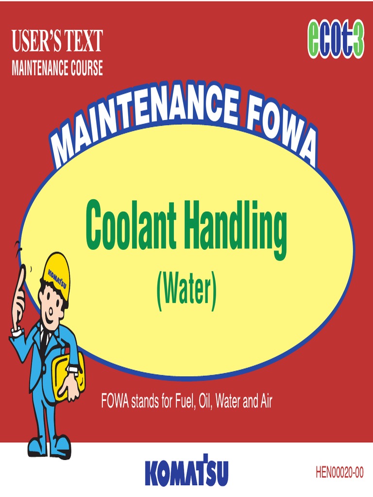 Coolant Komatsu Pdf Pdf Cylinder Engine Radiator