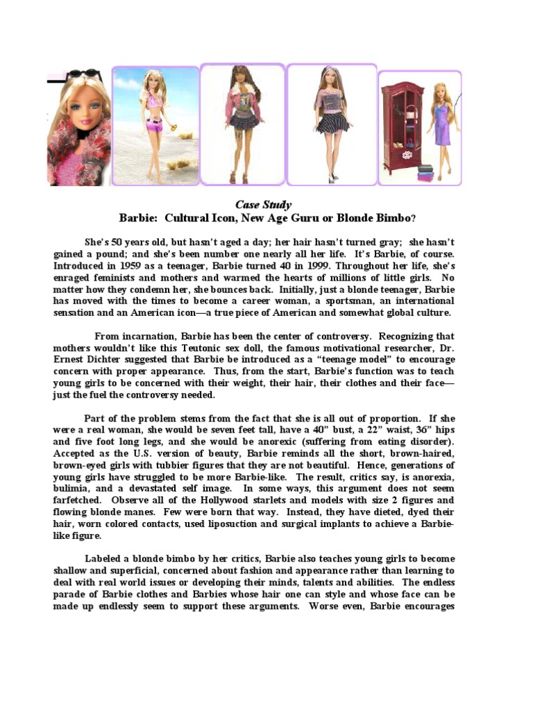Barbie | PDF | Barbie | Anorexia Nervosa