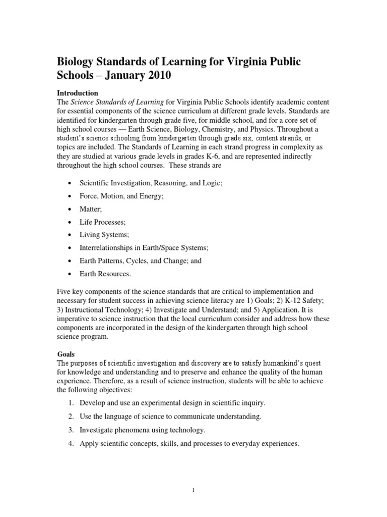 Stds Biology | PDF | Scientific Method | Science