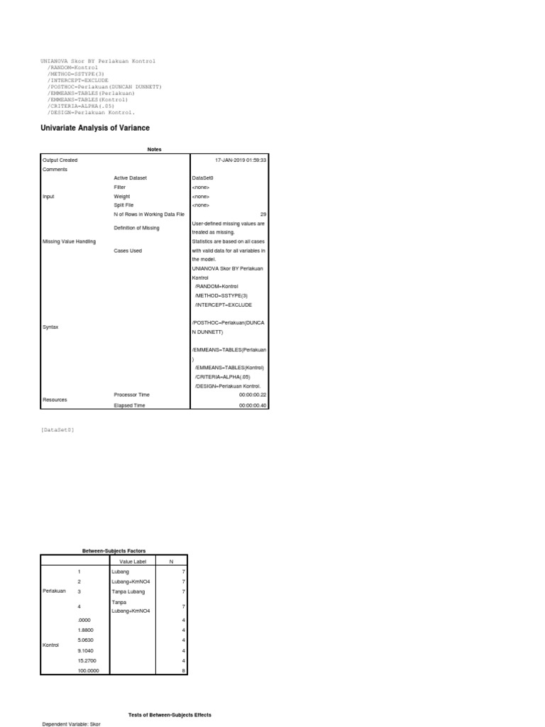 OLAH DATA - Humam Juzaili Afif - J3E116060 | PDF | Errors And Residuals ...