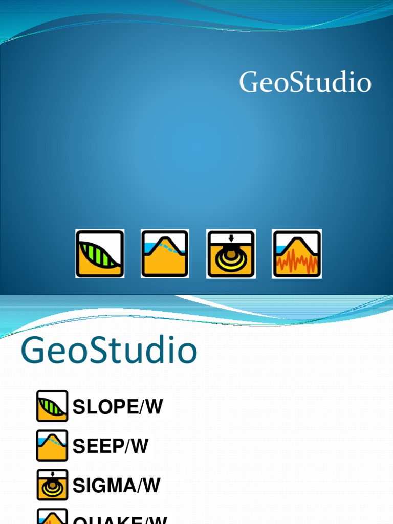 Geo Studio | PDF