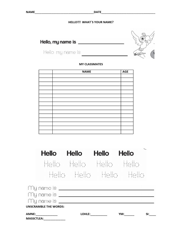 HELLO | PDF
