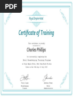 Chef Recommendation Letter Template | PDF