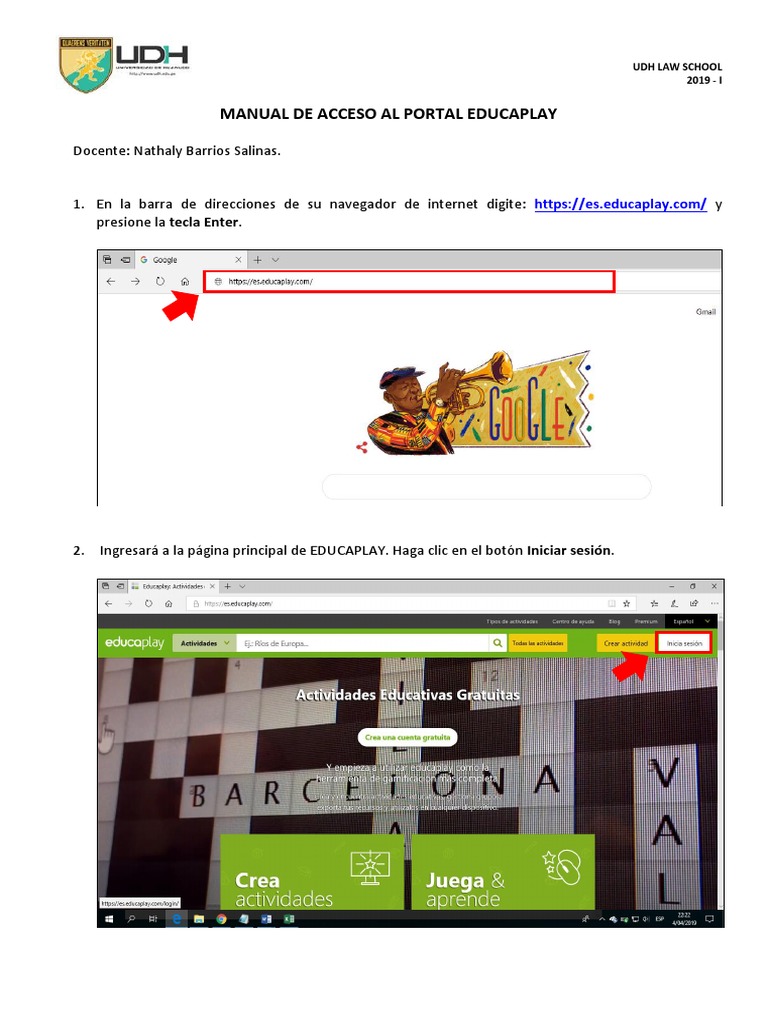 Manual Educaplay | PDF