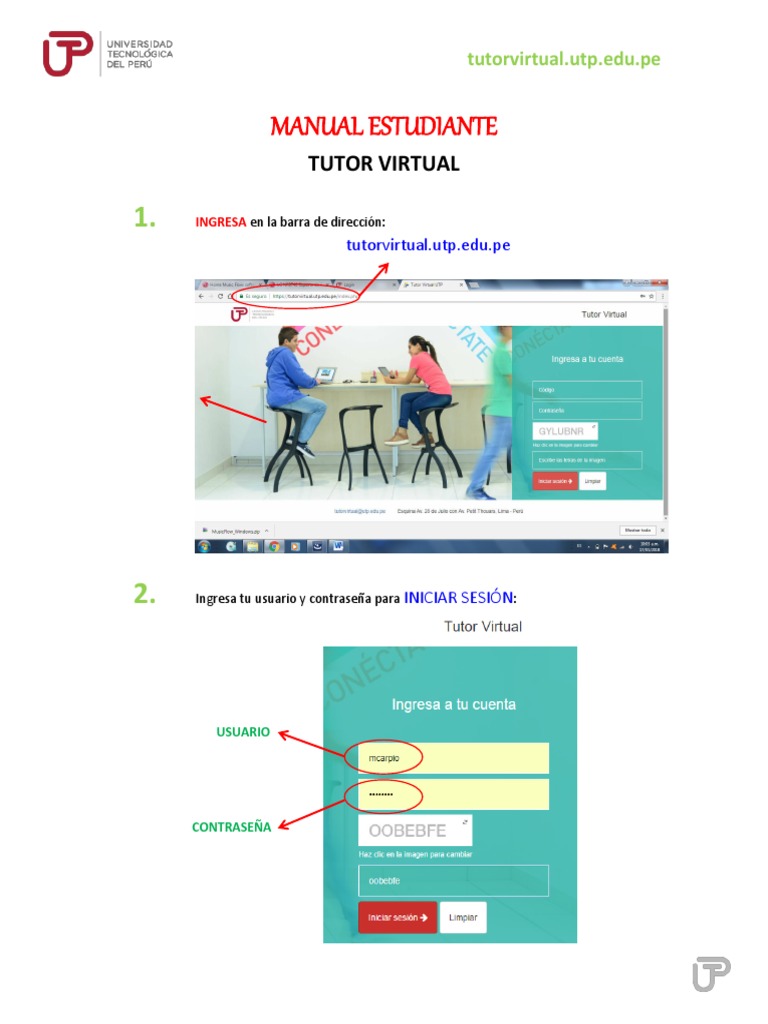 Manual Tutor Virtual Alumno | PDF | Crecimiento personal y profesional | Ciencias sociales