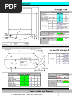 CheCalc Vessel Volume & Level Calculation | PDF | Volume