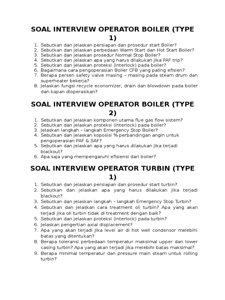 Soal Interview PDF | PDF