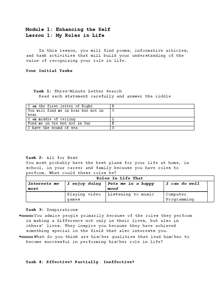 Module 1 English 9 | PDF