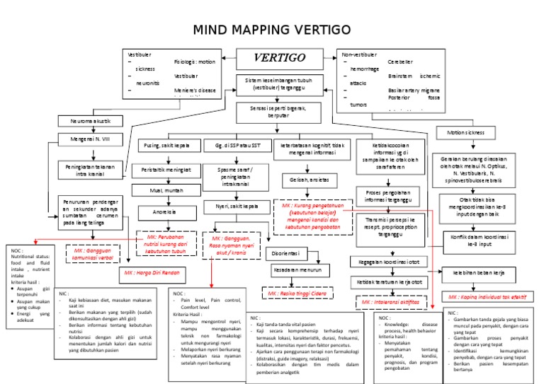 Mind Map VERTIGO | PDF