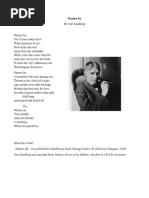 Stealing - Carol Ann Duffy | PDF