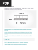 EXERCISE 1: What Is The Result From The Array? Program | PDF | Array Data Structure | Integer ...