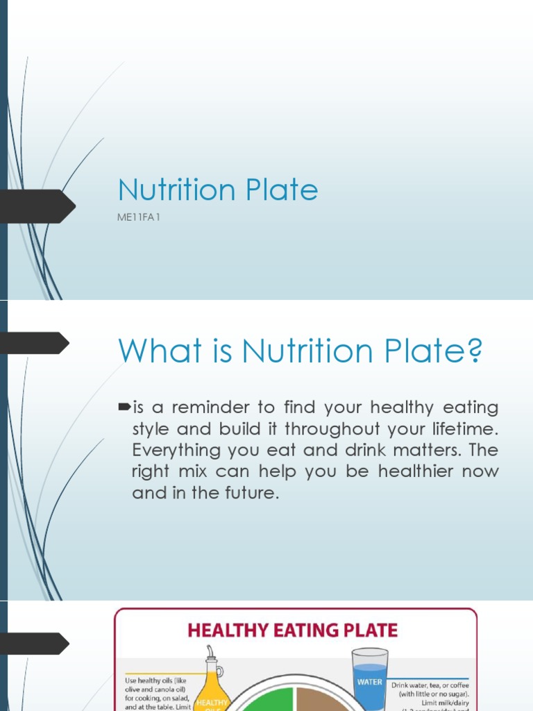 Basic Nutrition Plate | PDF