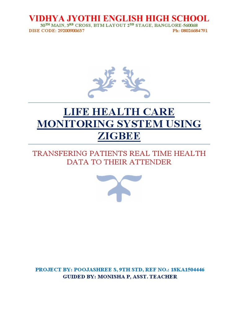 Life Health Care Monitoring System | PDF | Electronics | Electrical Engineering