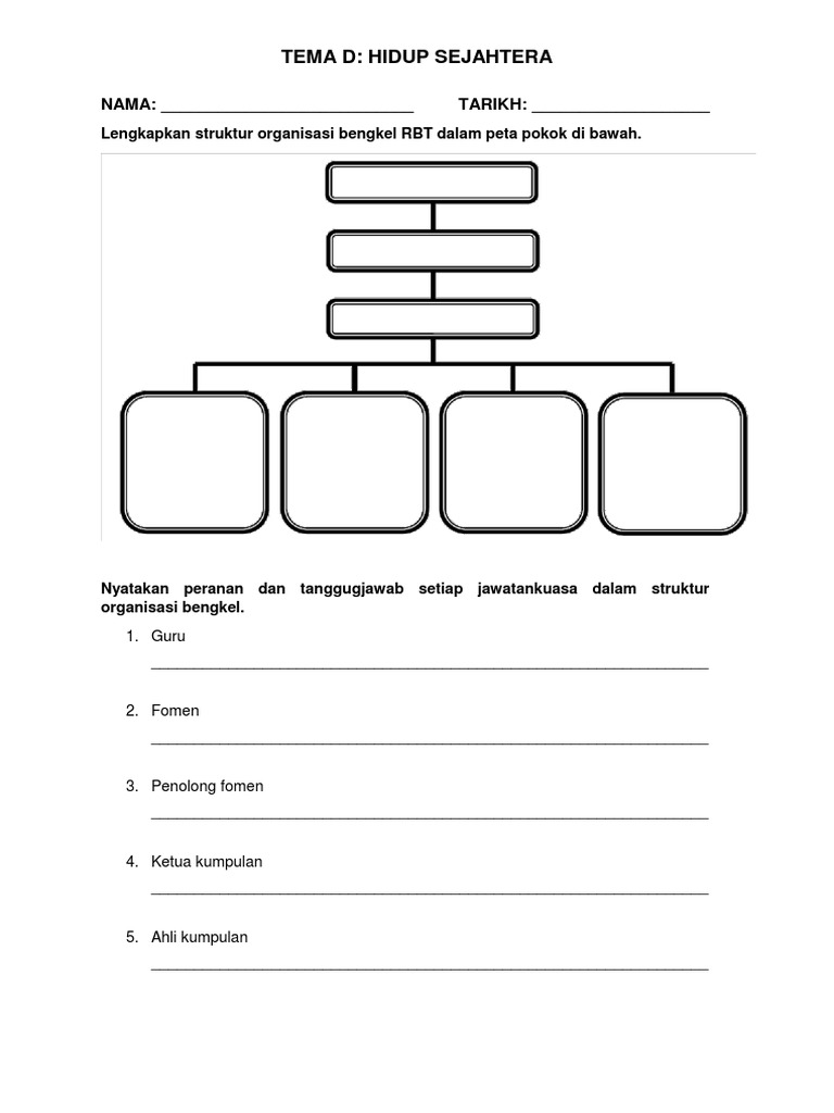 Latihan ABM (Organisasi Bengkel) 1 | PDF