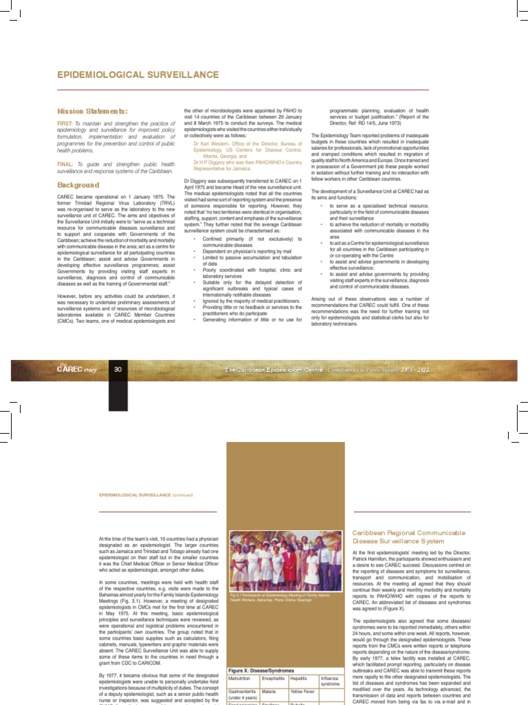 Epidemiological Surveillance | PDF | Epidemiology | Public Health