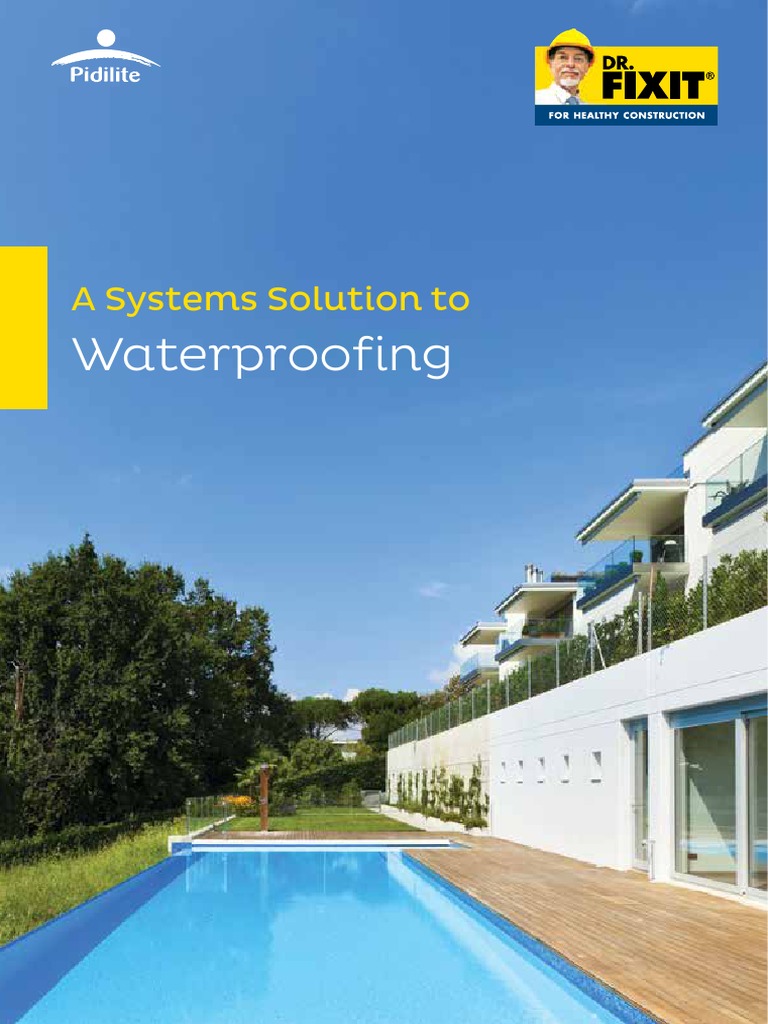 General Waterproofing Brochure 58 1 | PDF | Adhesive | Concrete