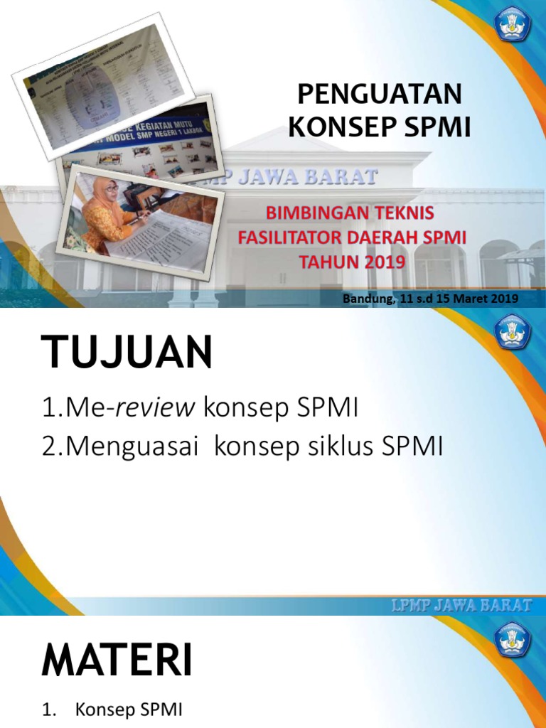 Siklus SPMI: Peningkatan Mutu Pendidikan | PDF