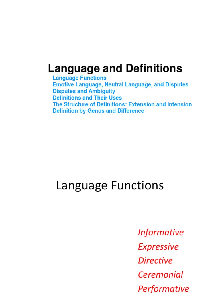 Language, Definitions, and Dispute Resolution: A Comprehensive Guide to ...
