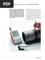 Ferrite Content Testing Procedure PDF | PDF | Nondestructive Testing ...