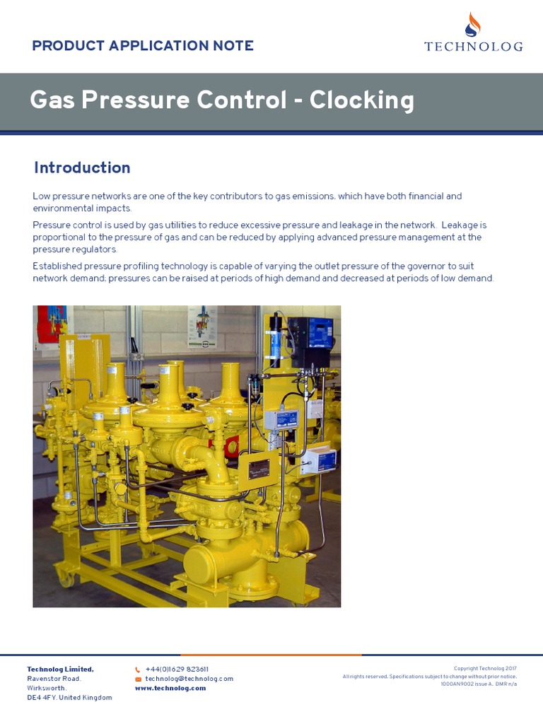 Technolog Gas Pressure Profiler | PDF | Gases | Electrical Engineering